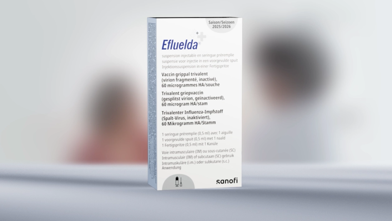 Efluelda® - Seizoensgebonden hooggedoseerd griepvaccin