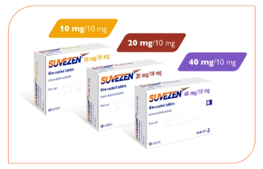 Suvezen® (Rosuvastatin / Ezetimibe)